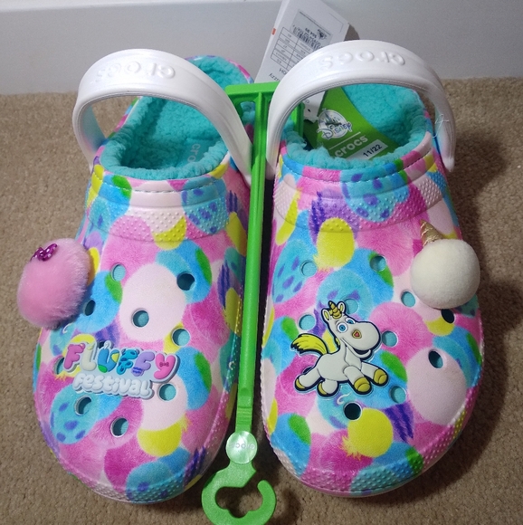 CROCS | Shoes | Crocs Womens 1 Disney Pixar Toy Story Fuzzy Fluffy ...